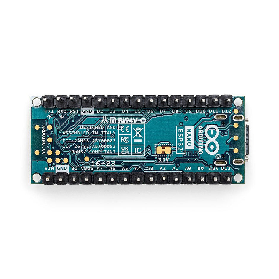Arduino Nano ESP32 mit Header – Elektor