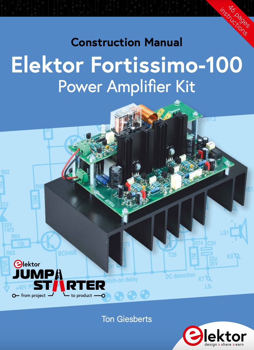 Elektor Fortissimo-100 High-End-Verstärker-Kit