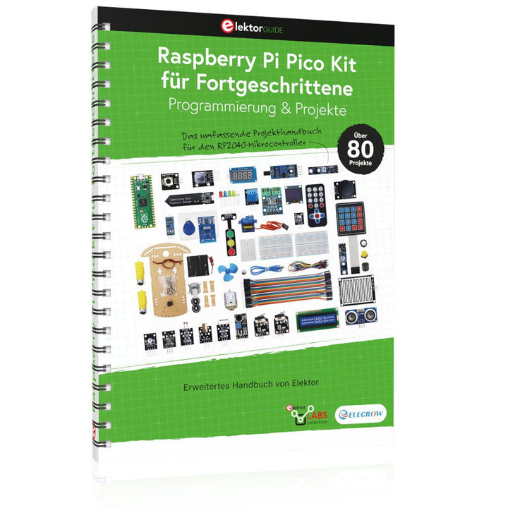 Elektor Raspberry Pi Pico Kit für Fortgeschrittene (Bundle)