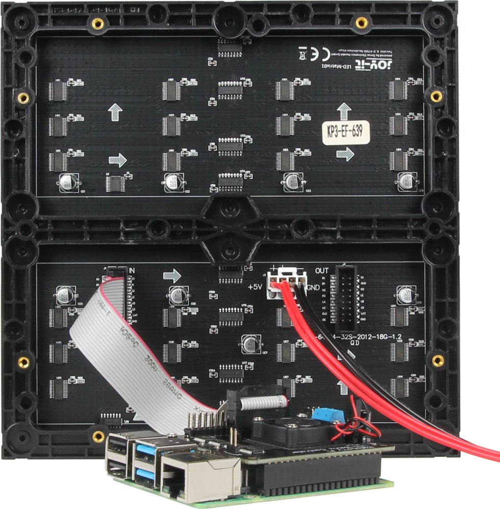 JOY-iT Raspberry Pi Controller Board für RGB-LED-Matrix – Elektor
