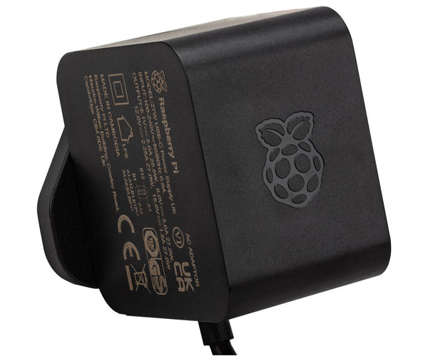 Offizielles 27 W Netzteil Für Raspberry Pi 5 Eu Schwarz Elektor