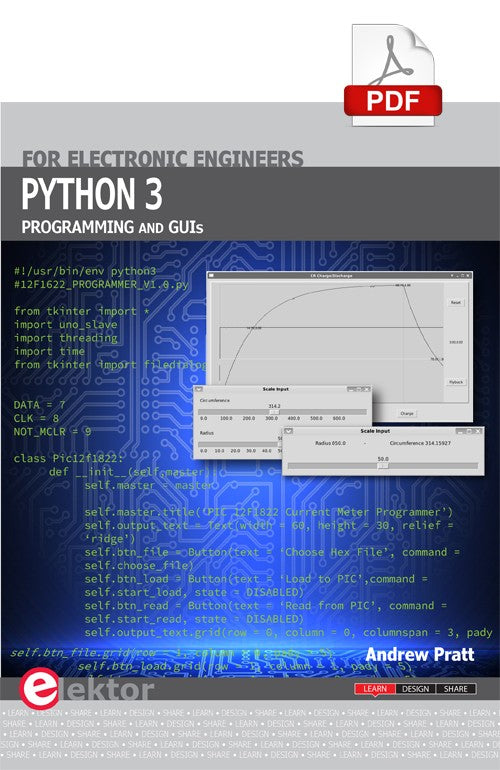 Python 3 Programming and GUIs (E-book) – Elektor