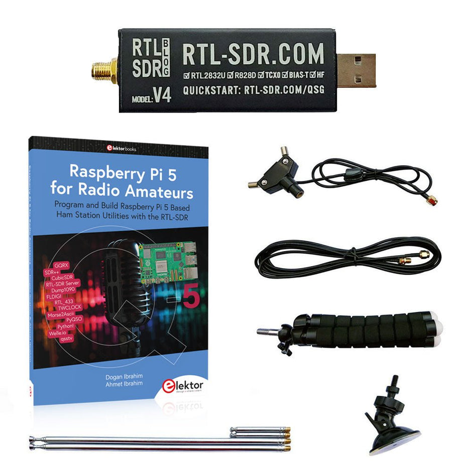 Raspberry Pi 5 RTL-SDR V4 (Bundle) – Elektor