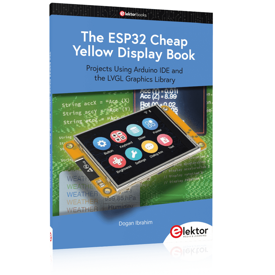 The ESP32 Cheap Yellow Display Book – Elektor